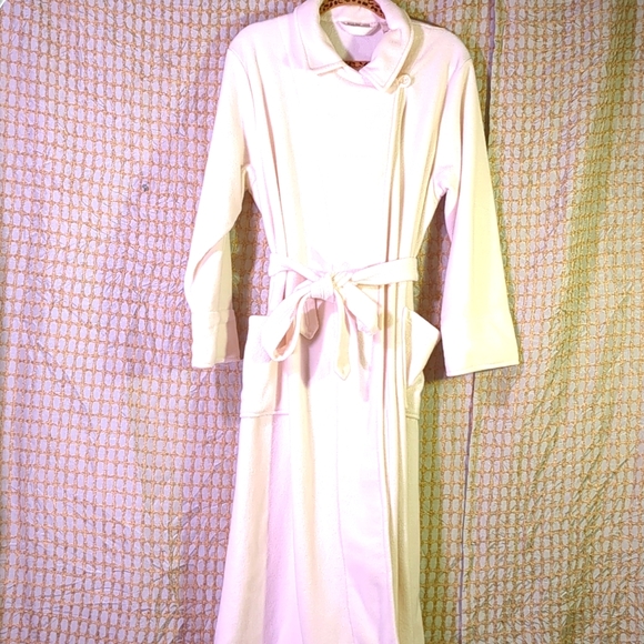 L.L. Bean | Intimates & Sleepwear | Llbean White Fleece Robe Large ...